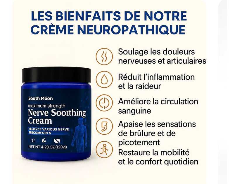 NERVE SOOTHING CREAM – SOULAGE VARICES, JAMBES LOURDES, DOULEURS ET BR ...